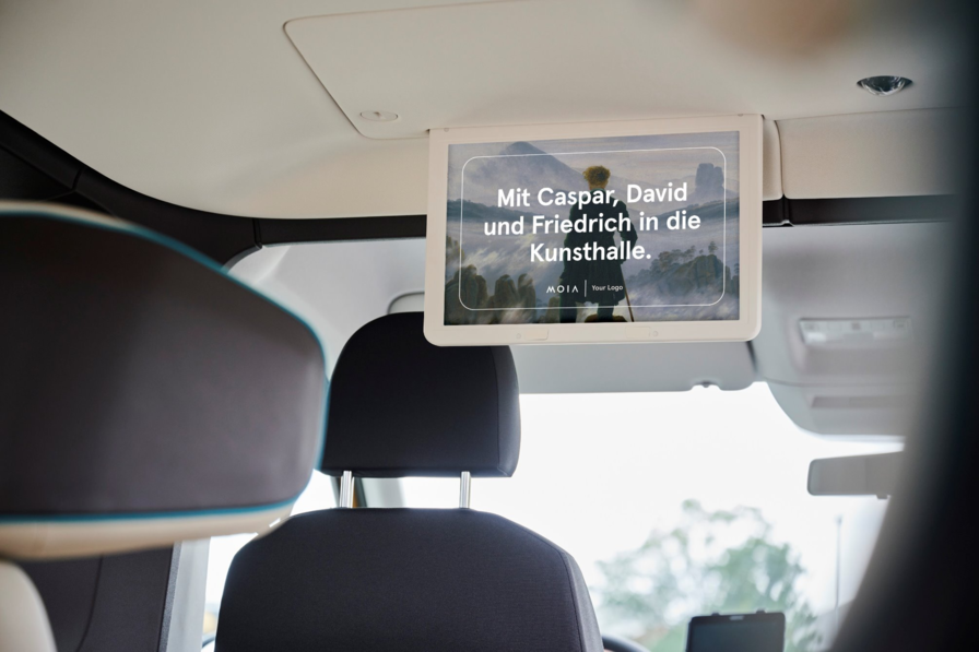 Vehicle Ads | MOIA for Business | MOIA