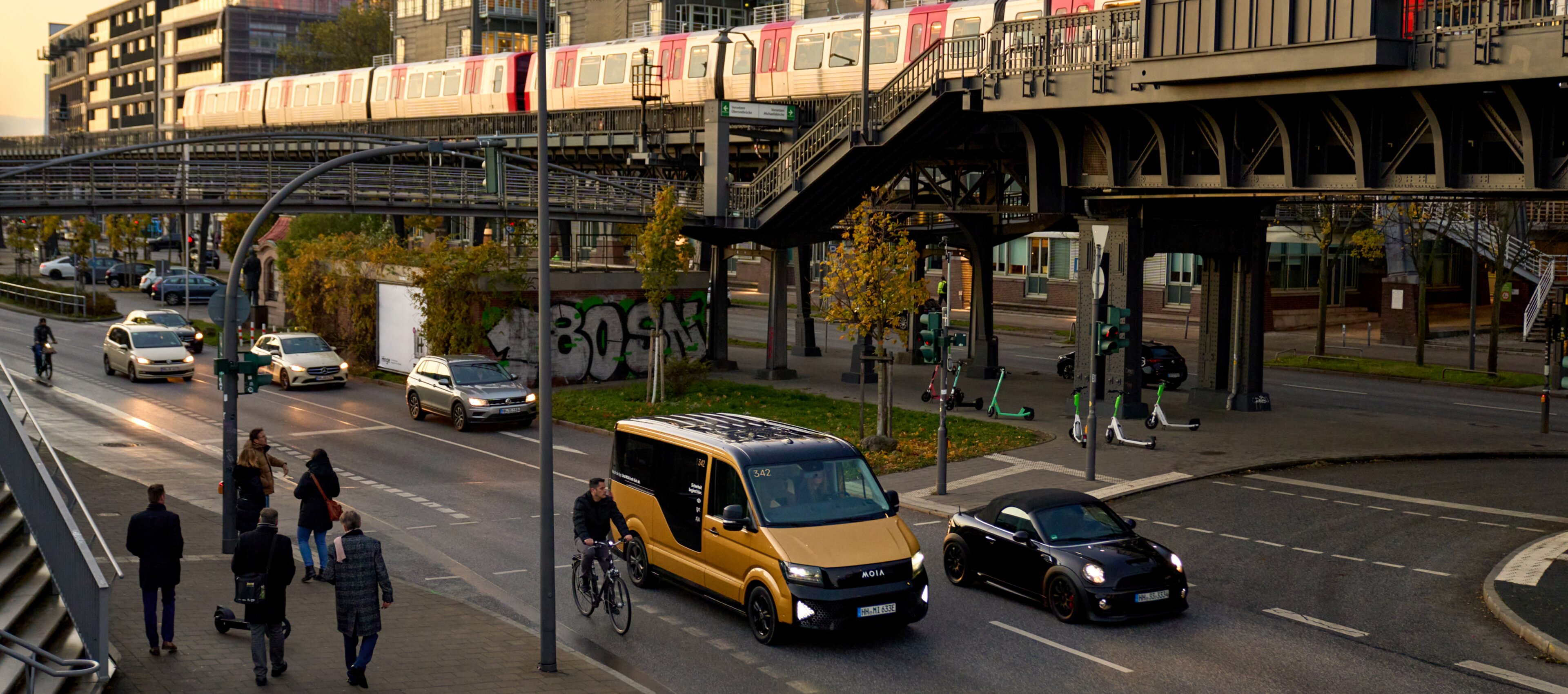 Ridepooling in Hamburg | MOIA